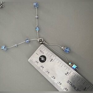 Dabby Reid | Jewelry | New Dabby Reid Blue Crystal Heidi Necklace ...